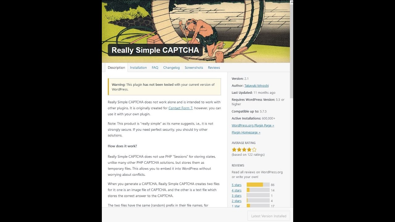 WordPress - Really Simple CAPTCHA with Contact Form 7