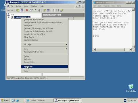 70-291 Remove_Interface_DNS_Server.avi