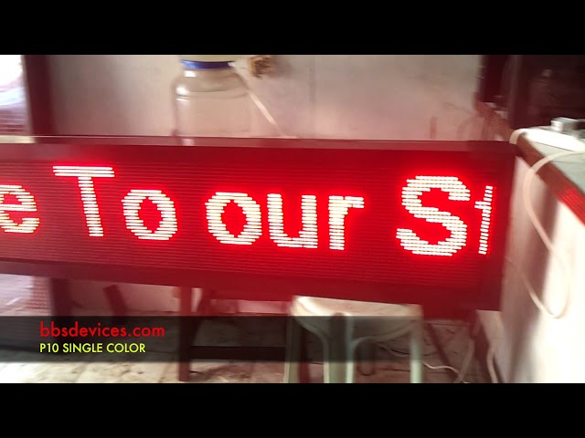 Running Message Displays - Running LED Display Board Trader - Retailer ...