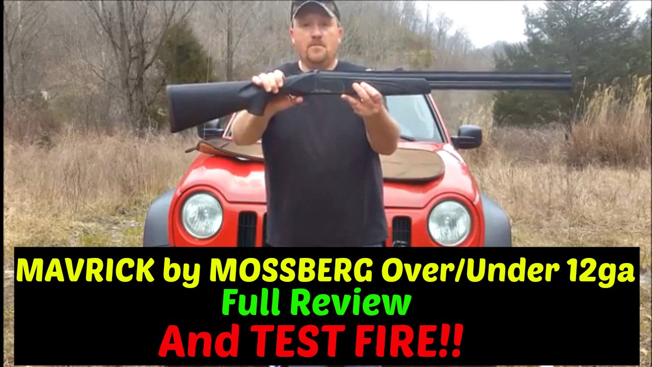Maverick Shotgun over/under 12 Gage review and Test Fire