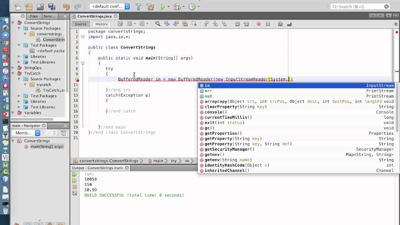 Tutorial:  Java convert Strings to Numbers