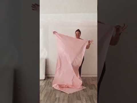 Easiest method for DIY plastic tablecloth backdrop. #partydecorations #birthdaydecoration #backdrop