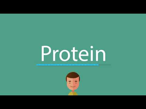 Protein pronunciation