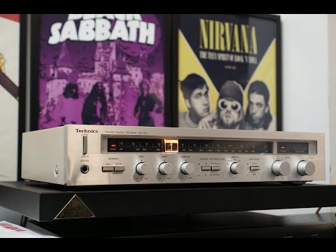 Technics SA-103 Amplifier & Receiver made in Japan