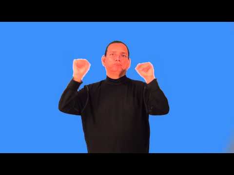 American Sign Language ASL Video Dictionary - weight lift
