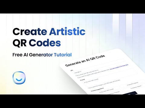 Create Artistic QR Codes: Free AI Generator Tutorial