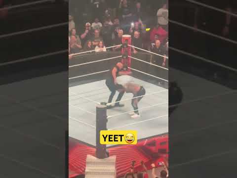 Gunther Yeet Jey Uso😂 WWE RAW #wwe #wrestling #wweraw