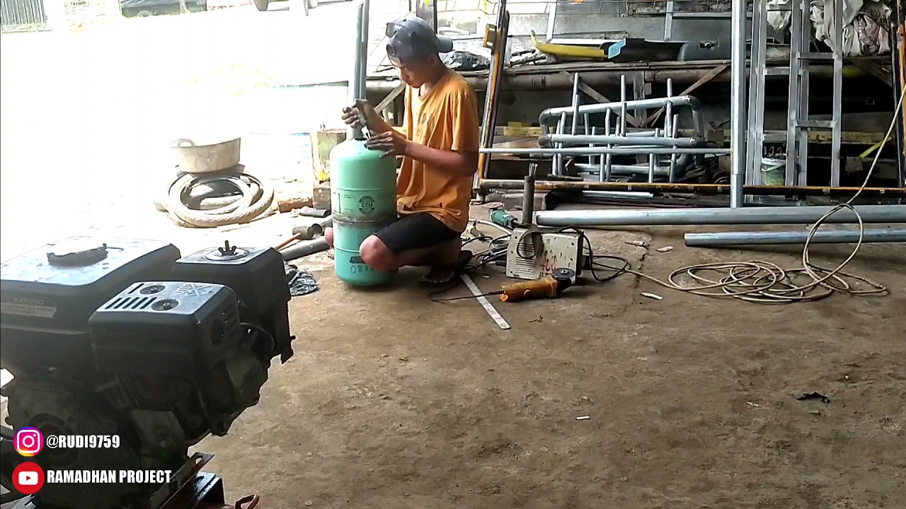 cara bikin knalpot orong orong
