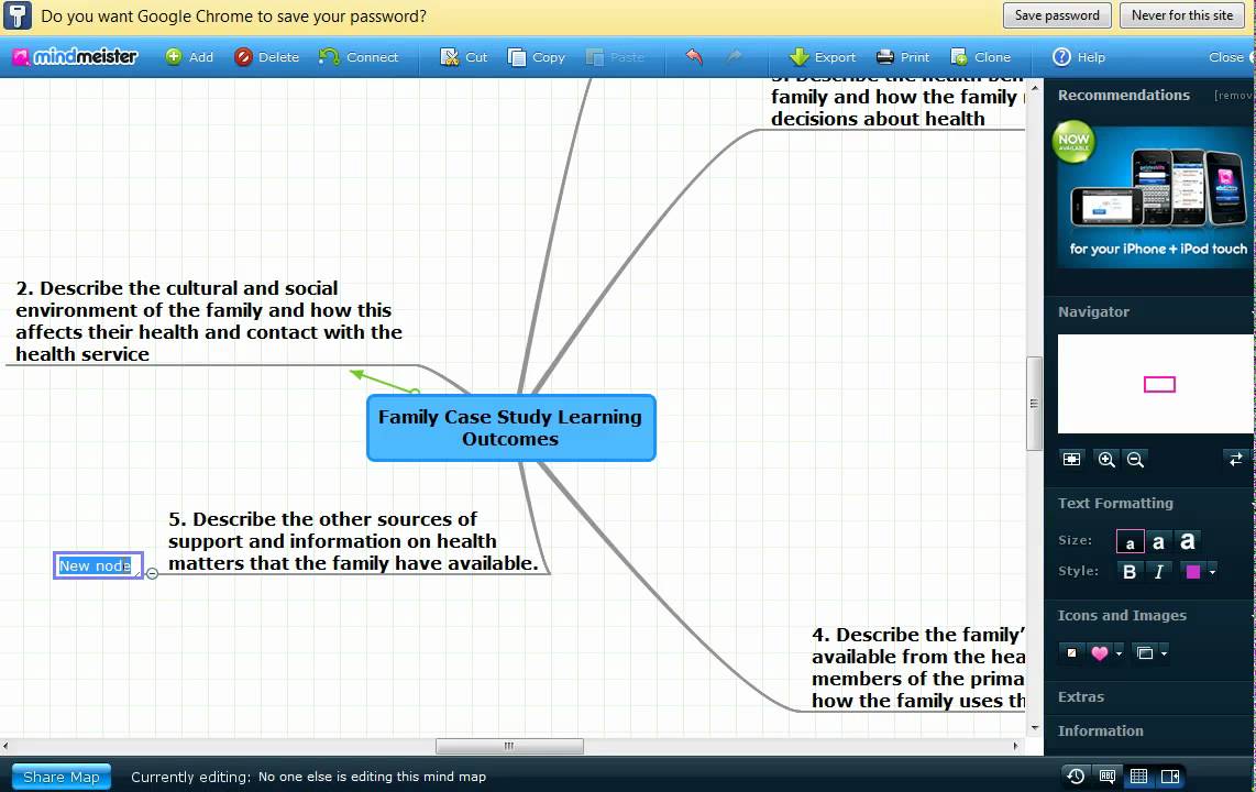 Mindmeister- A collaborative Mindmap