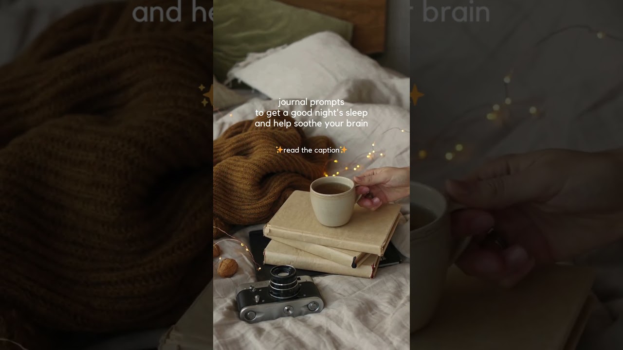 journal prompts to get better sleep(check description) #journal #sleepaid #prompts #sleep #night