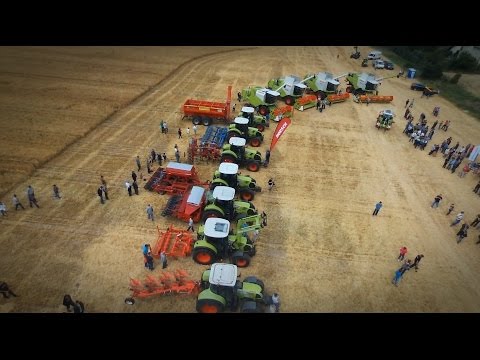 Claas demo show 2015 W Jarosławcu ||ROLTEX||CLAAS|| /Mafia Lubelskie