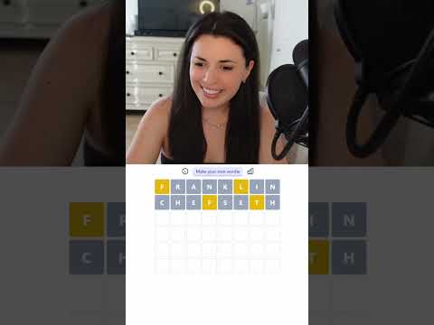 SHE DOUBTED ME... Solving Each Other's Wordles vs Hannah!