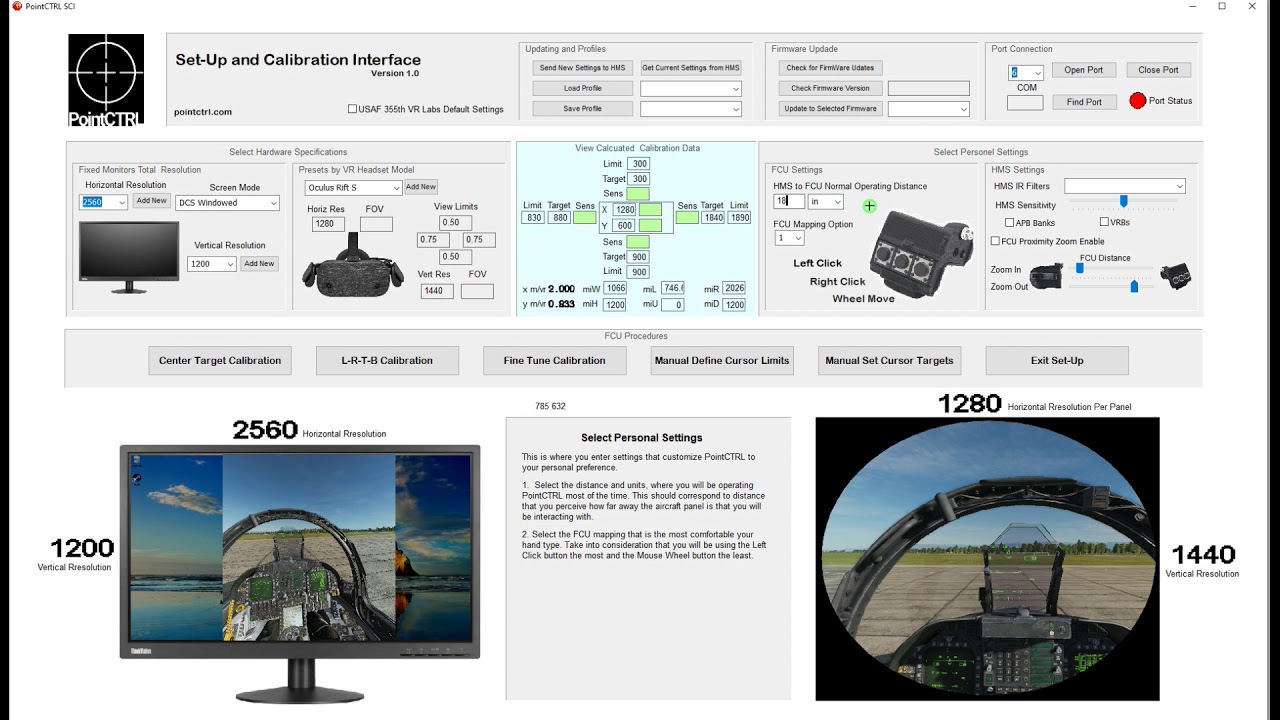 PointCTRL Graphic User Interface