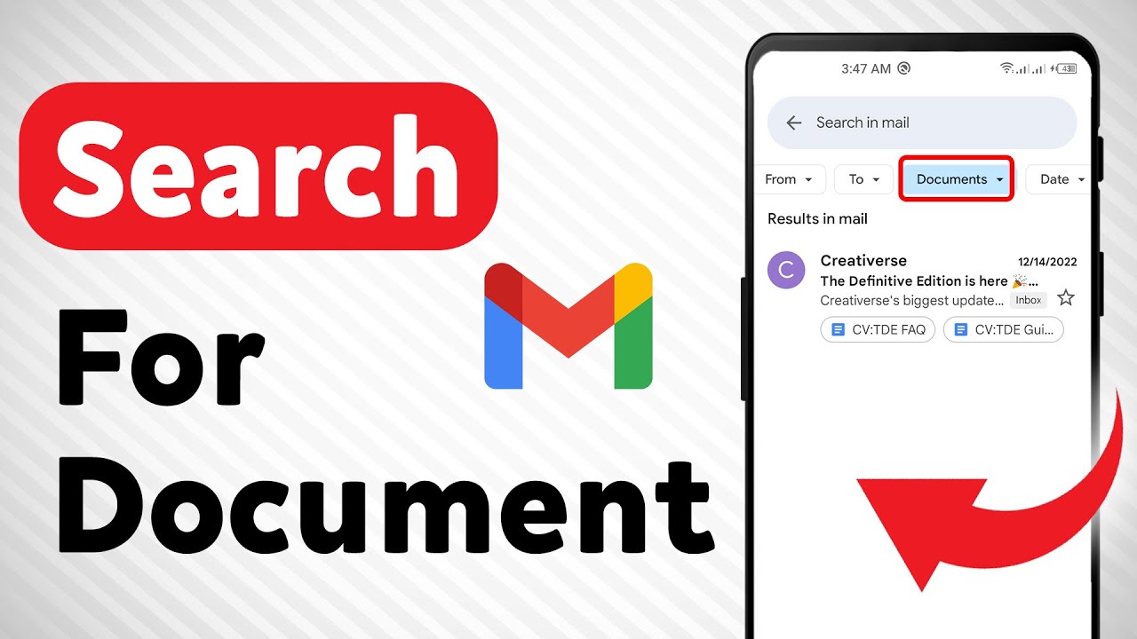 How to Search For A Document on Gmail (Updated)