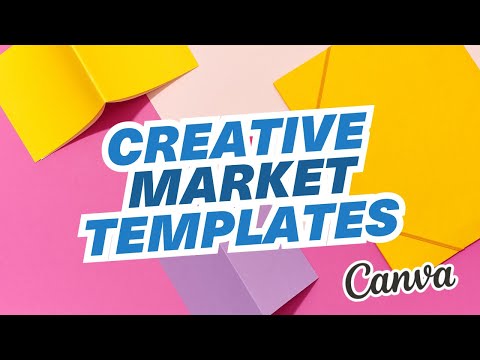 How to Use Creative Market Products in Canva