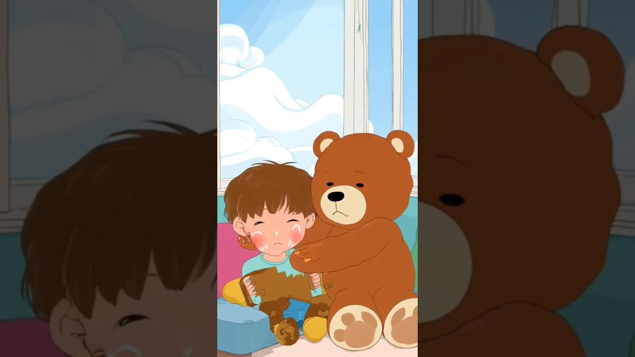 My Friend Teddy 🧸 | Teddy Bear Hug 🤗 | Cute Kids Story with Rhymes & Animation