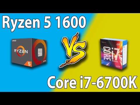 RYZEN 5 1600 VS INTEL i7-6700K | 1080p and 4K Comparison | DX11 and DX12 Comparison