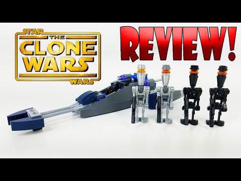 LEGO Star Wars Review: 8015 Assassin Droids Battle Pack (2009 Set) The Clone Wars!