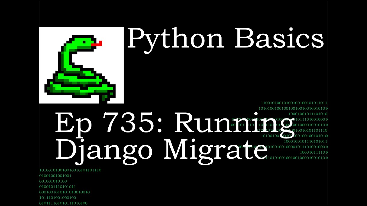 Python Basics Tutorial How To Handle Django Migration Issues with Manage.py