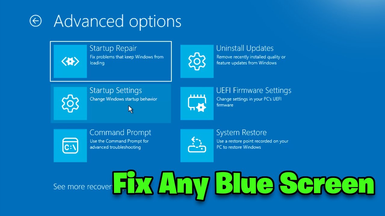 *NEW UPDATED* How To Fix Blue Screen Error in Windows 11/10/8/7 - 2026✅