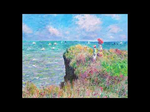 Claude Monet - Cliff Walk at Pourville (1882)