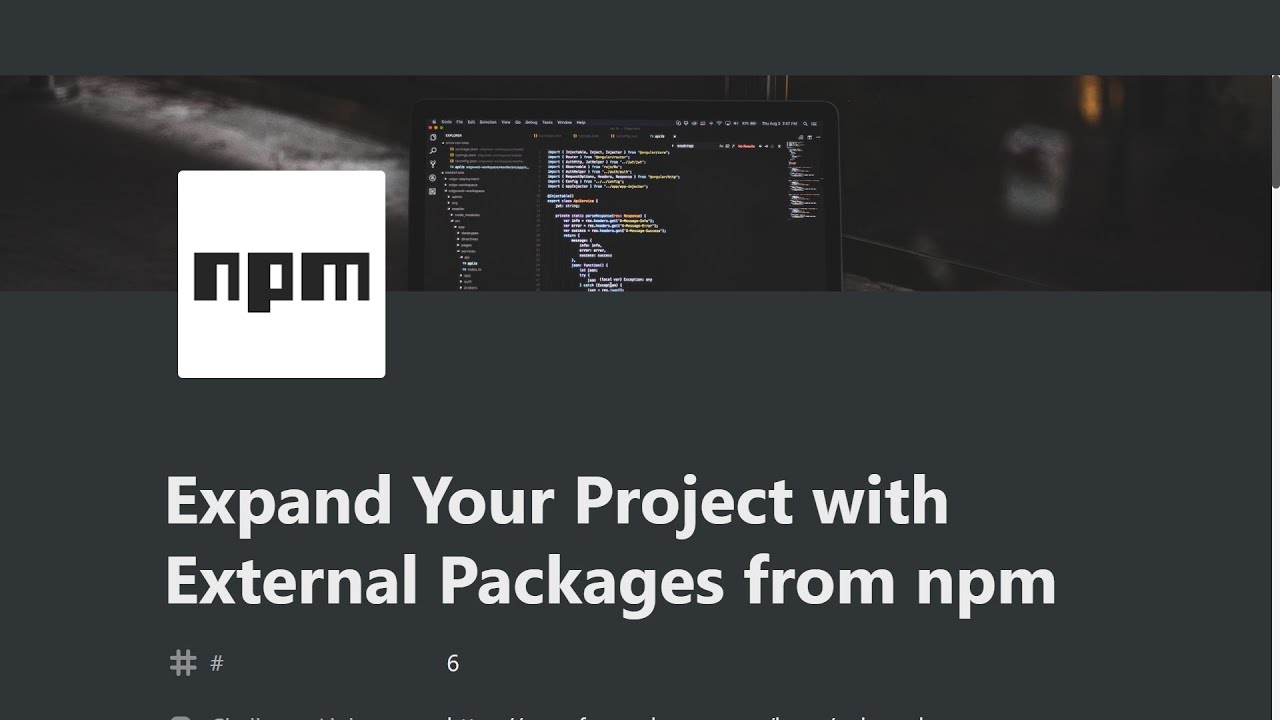 06 - Expand Your Project with External Packages - Managing Packages with npm - freeCodeCamp Tutorial