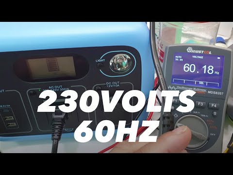 How to Change the frequency of Bluetti AC50s (50Hz - 60Hz)