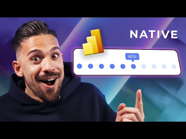 How to Create an Engaging Progress Bar in Power BI Using Native Visuals ...