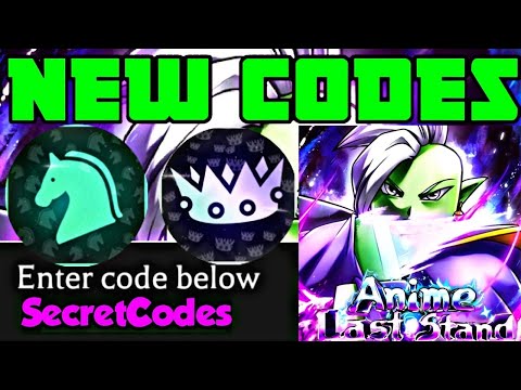 ALL ANIME LAST STAND *NEW* CODES FOR MAY 2024! ROBLOX ANIME LAST STAND CODES
