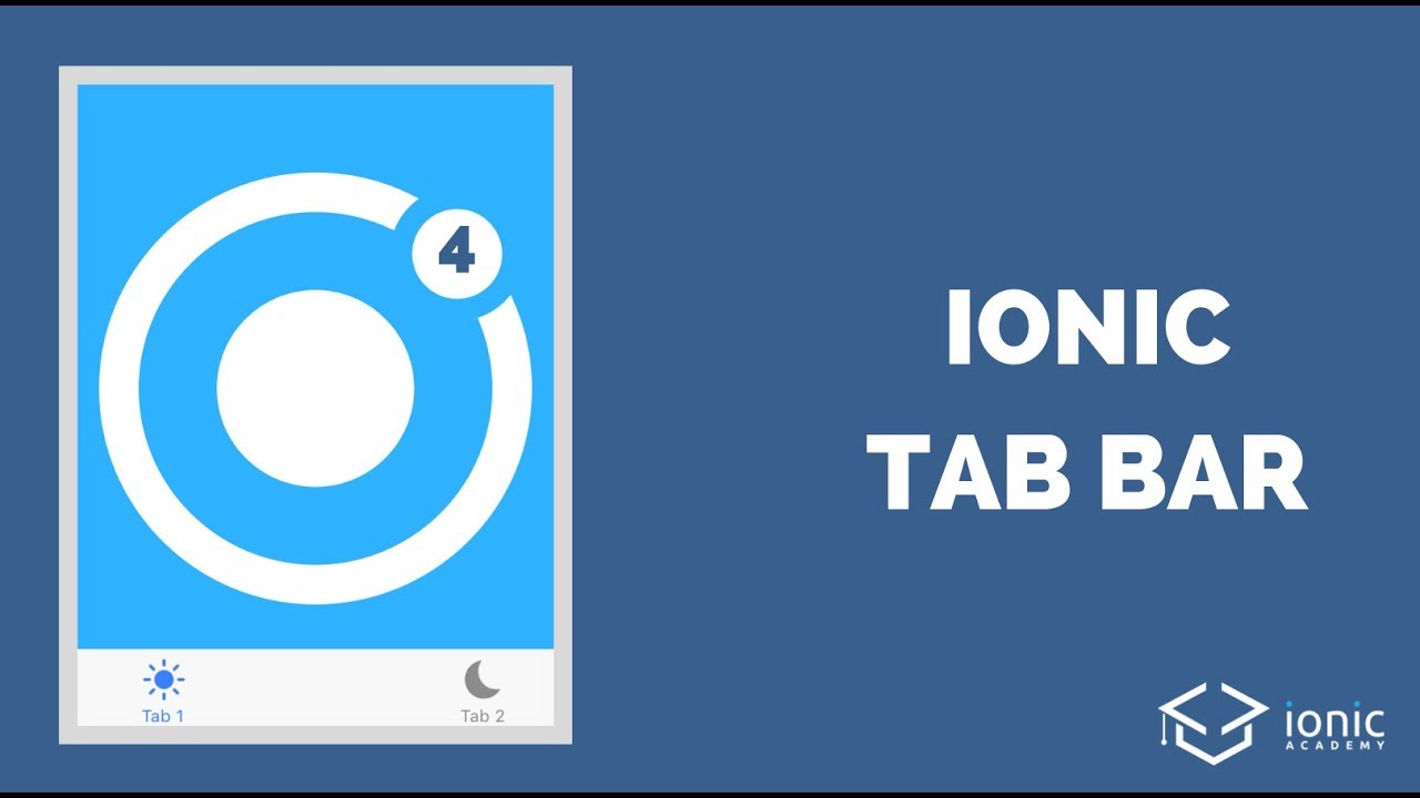 [DEPRECATED] How to Add A Tab Bar to Your Ionic 4 App