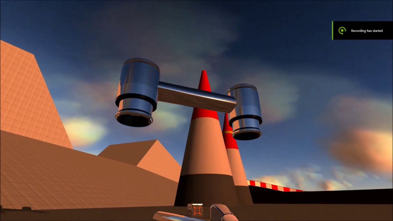 SimplePlanes Aerial HK Engine test 1