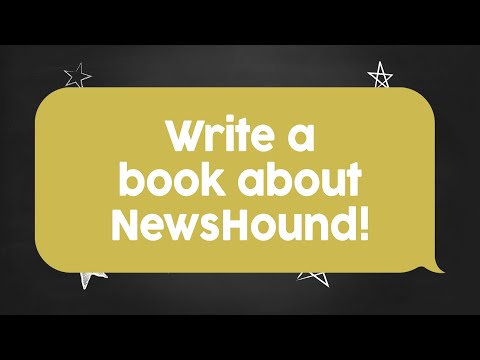 Write To Us: Write a book as NewsHound!