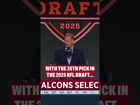 With the 26th pick in the NFL Draft, we selected James Pearce Jr. from Tennessee! #nfl #shorts