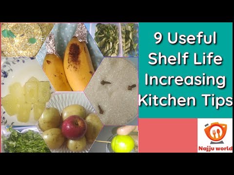 9 Useful Shelf Life Increasing Kitchen Tips || Kitchen Tips In Hindi With English Subtitles (part-3)