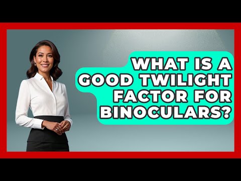 What Is A Good Twilight Factor For Binoculars? - Bird Watching Diaries