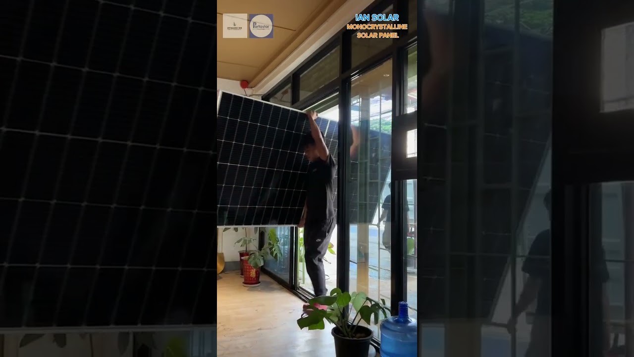 IAN Solar Panel delivered at Dynamic 3M Construction Services ☀️