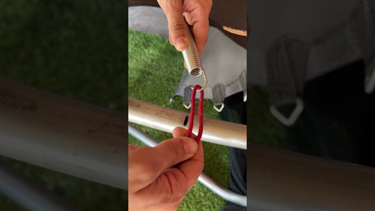 Secret trick to secure spring effortlessly Safe, precise spring installation#USA #SpringLock#ShopTip