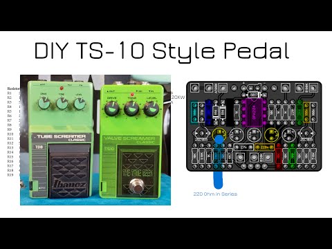 Pedal PCB Handmade Tube Screamer Clone 2021 Black | Reverb