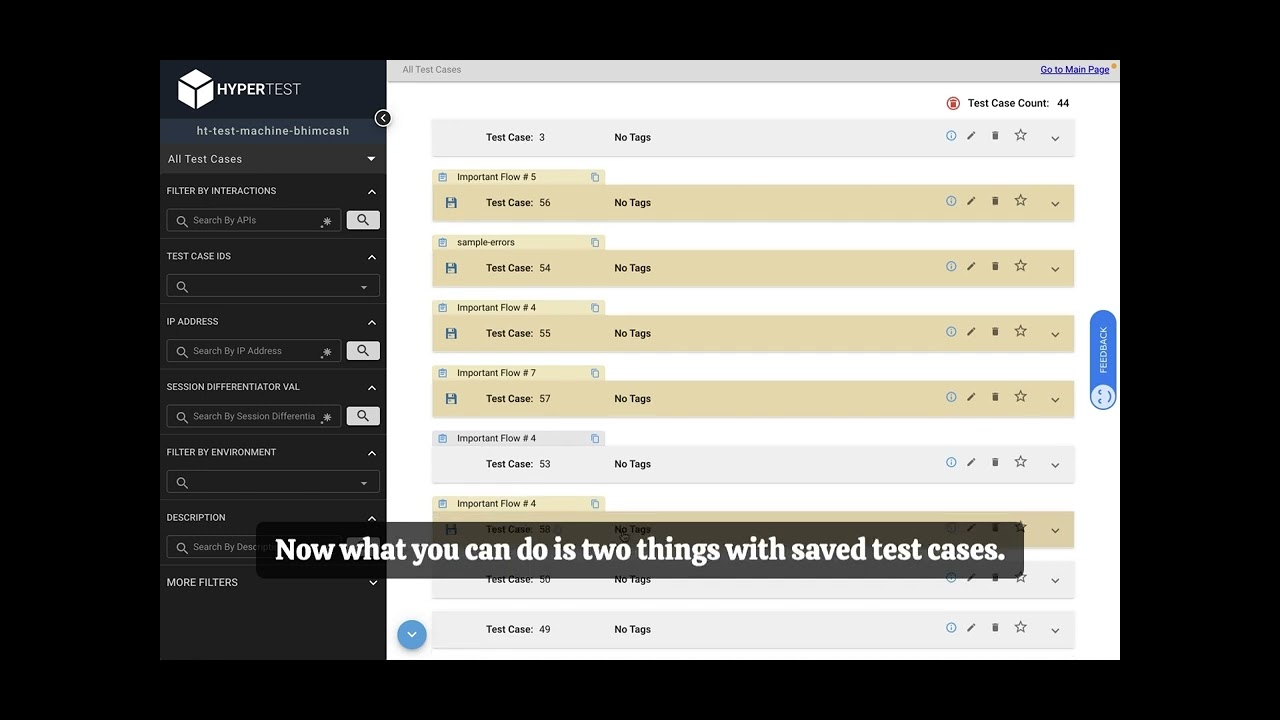 How can you save tests? | HyperTest