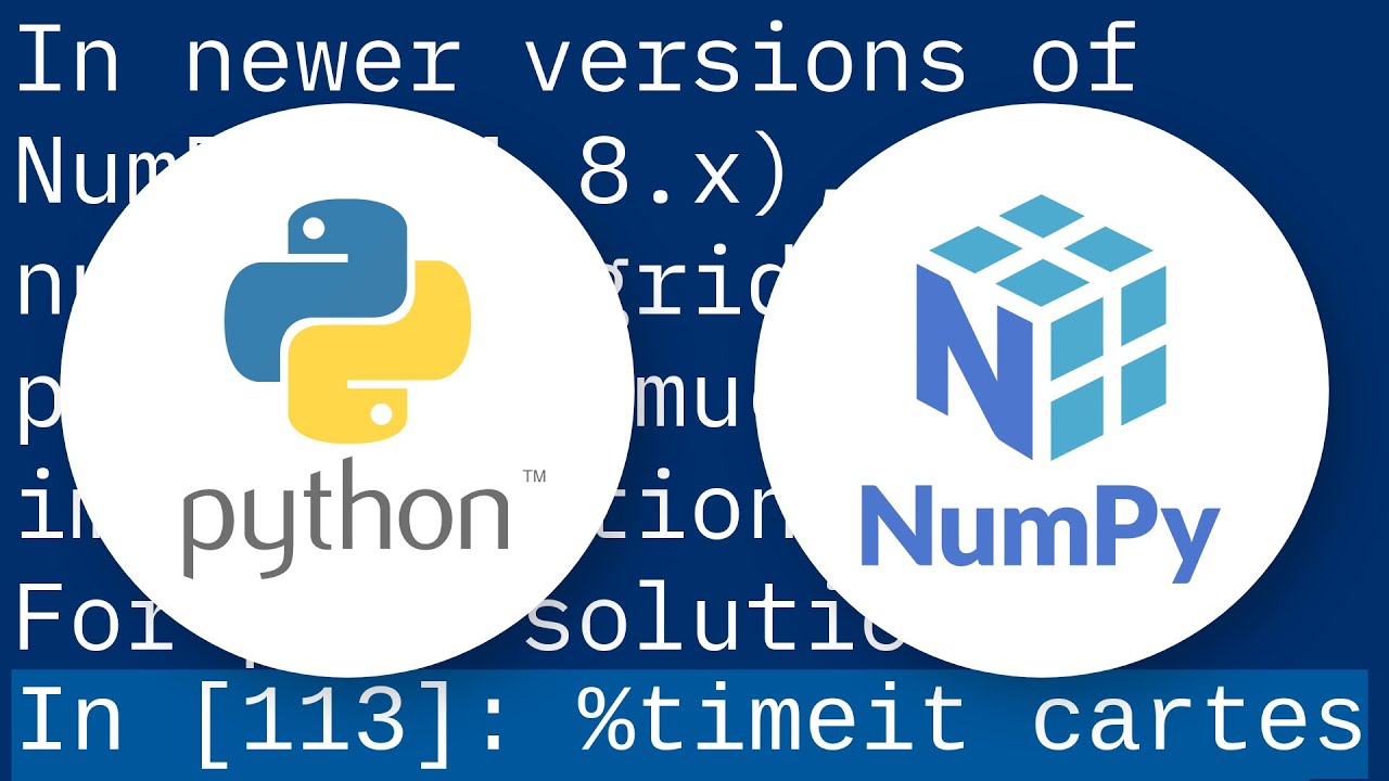 Using numpy to build an array of all combinations of two arrays