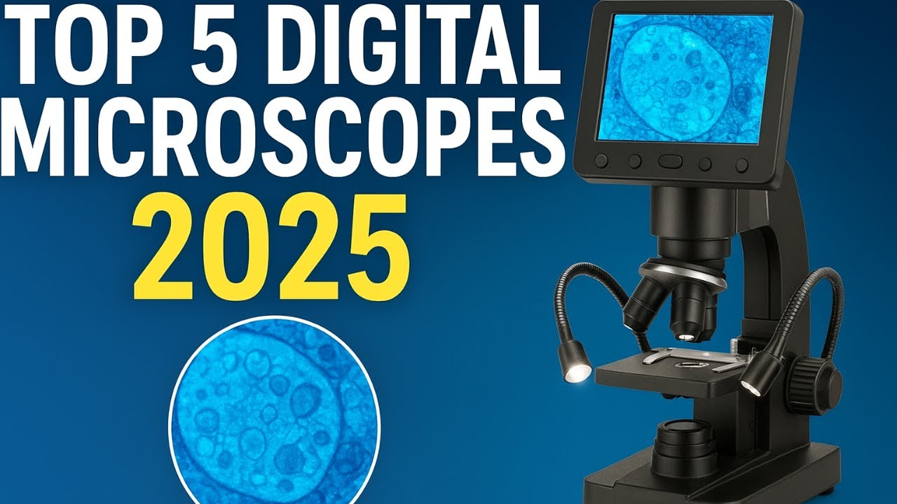 Top 5 Digital Microscopes 2025 – UHD, Auto-Focus, Soldering & Coin Inspection Microscopes Reviewed