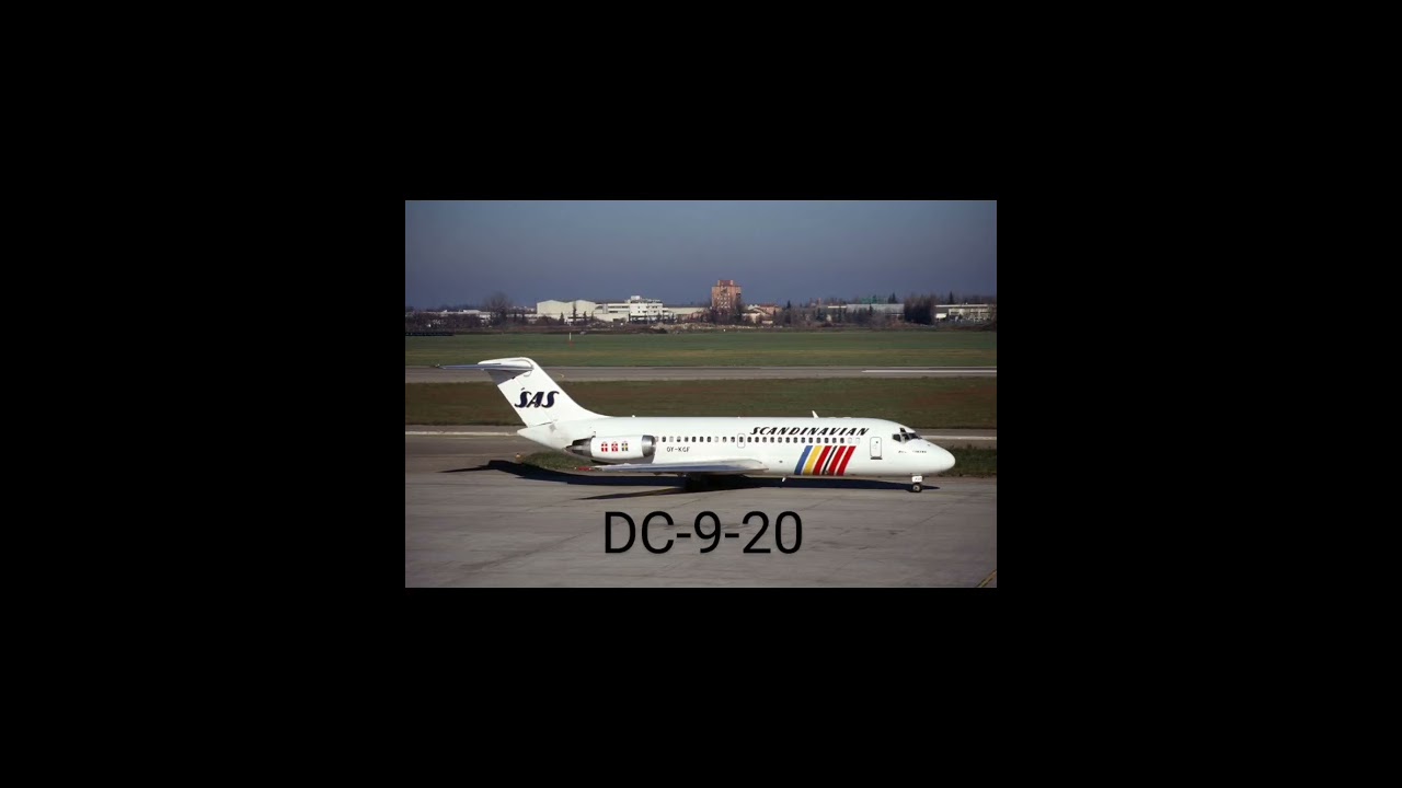 Every DC-9 variants #DC-9 #airplane
