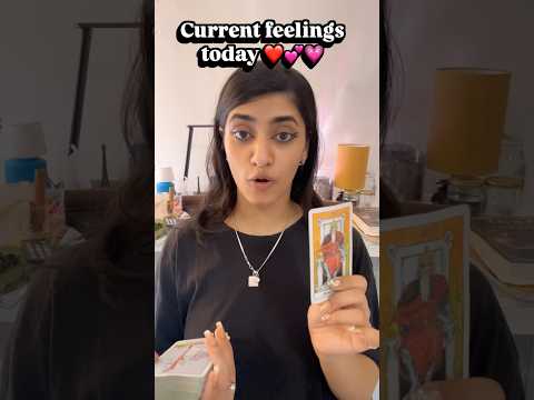 💗✨| Current feelings today | What is he thinking about you | Hindi Tarot Reading | Hinditarot