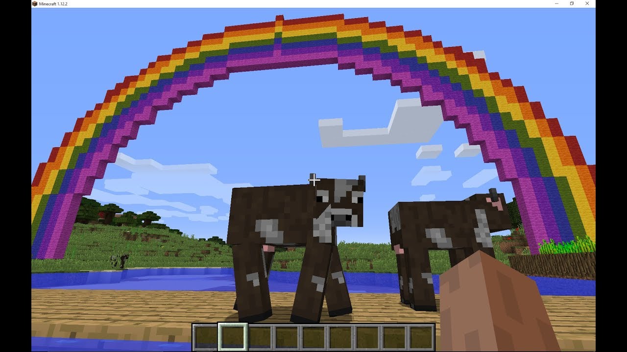Minecraft Python Tutorial 4 - Rainbow