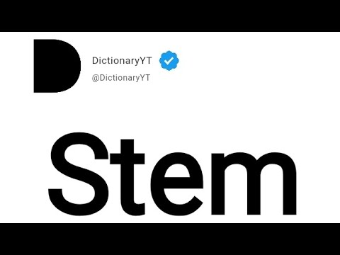 Stem Meaning in English