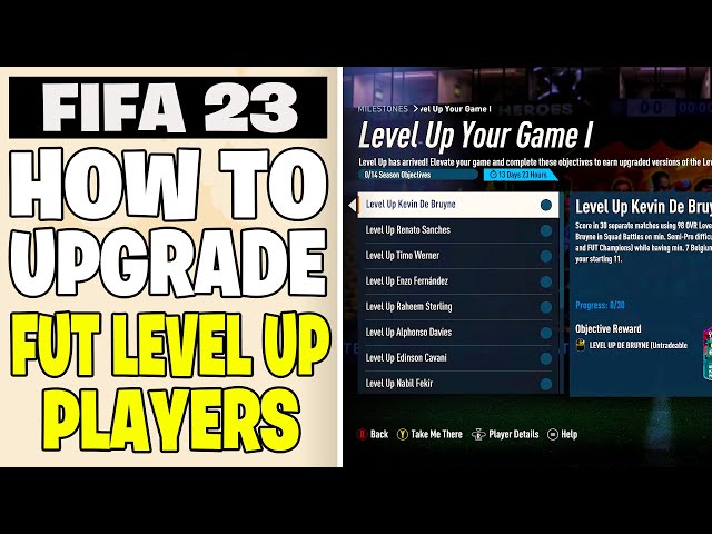 FUT Level Up: How do the FUT Level Up promo upgrades work in FIFA 23?