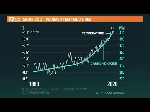 Yearly carbon dioxide levels reach another record high