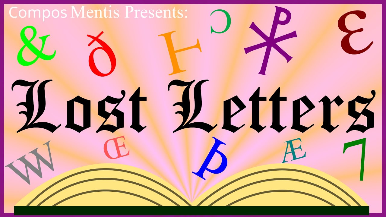 The Lost Letters of the Alphabet- Languages and Literature