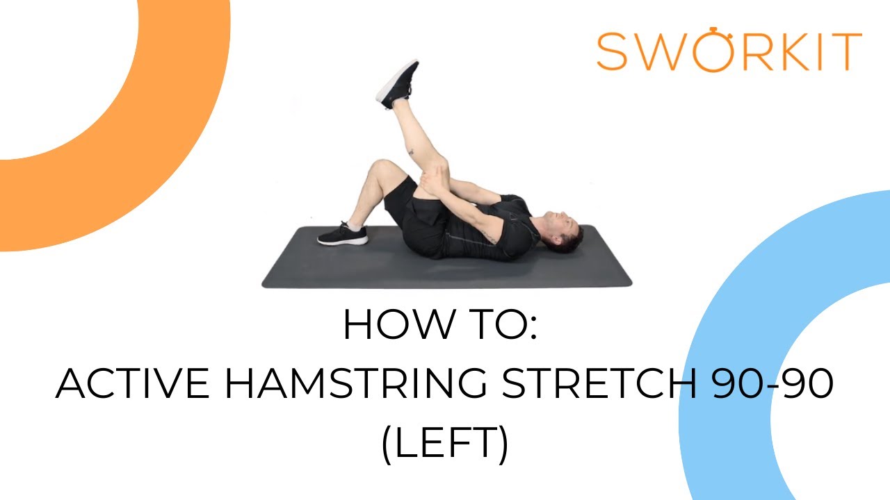 Active Hamstring Stretch 90-90 (Left) Exercise