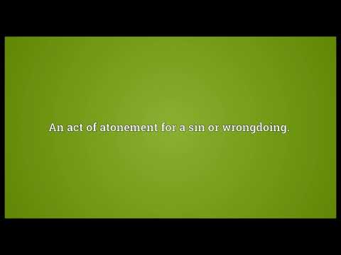 Expiation Meaning | Wordogram